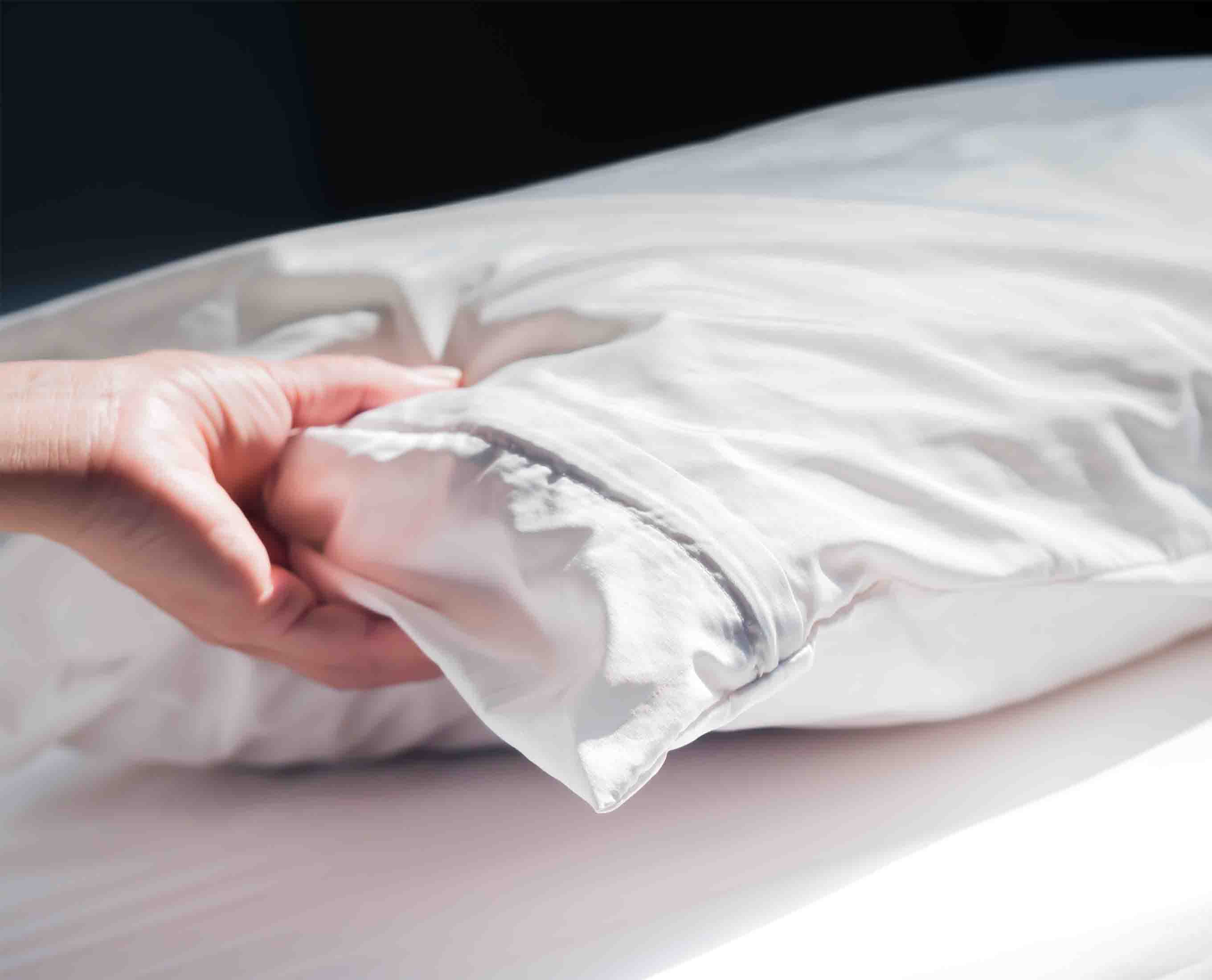 Flap and Zipper Style Pillow Protectors (Set of 12) - Cantex Distribution